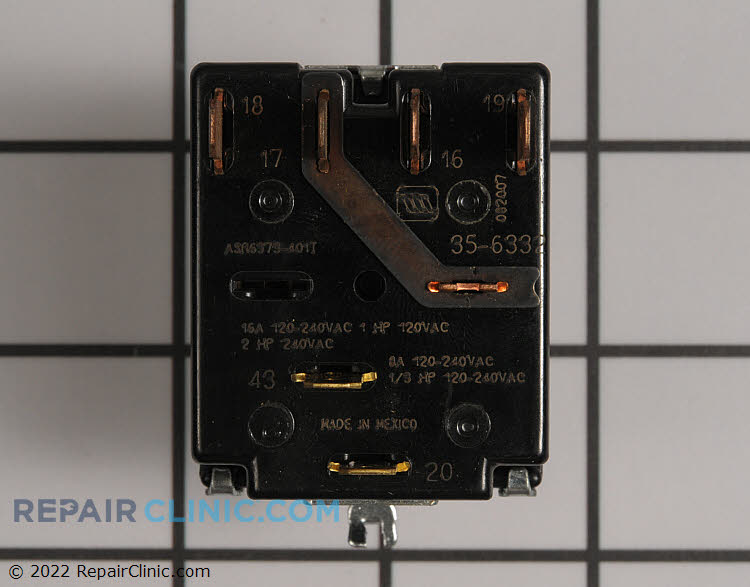 Washing Machine Selector Switch 21001852 | Selector Switch - Repair Clinic