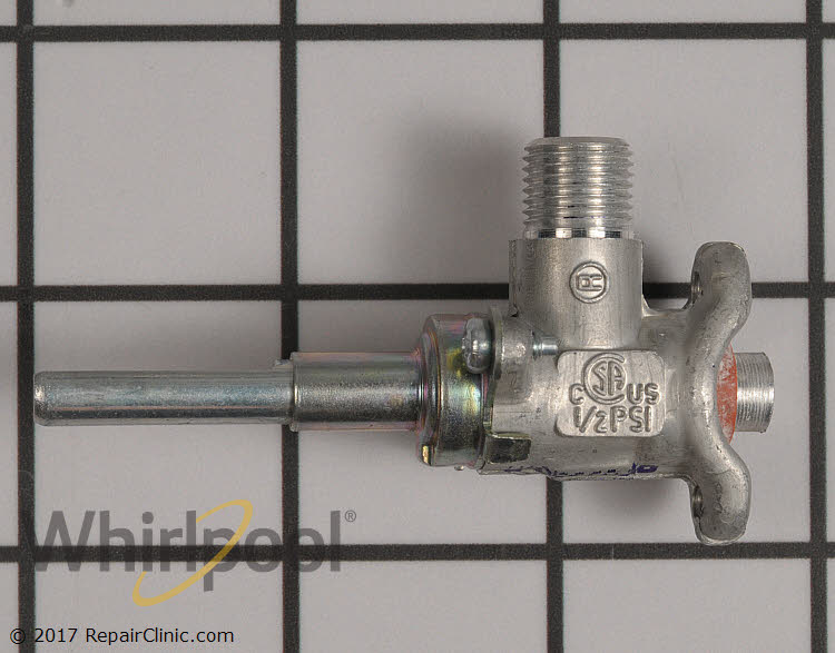 Surface Burner Valve W11672512 | Whirlpool Replacement Parts