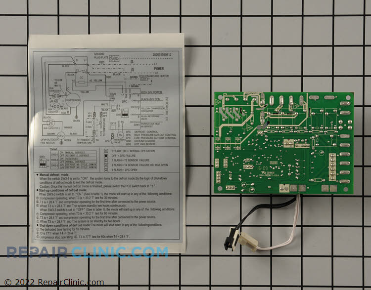 Heat Pump Control Board - BRD06611 | Fast Shipping - Repair Clinic