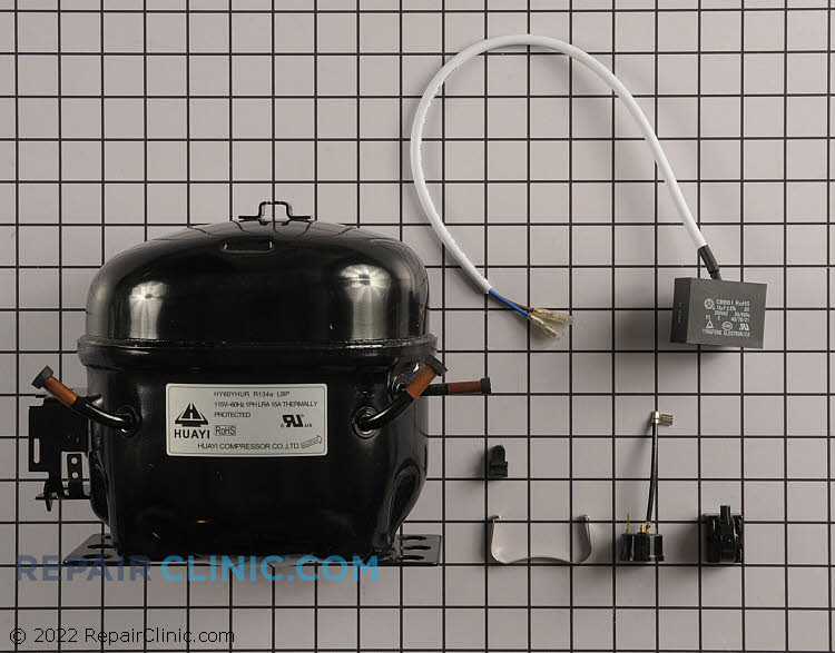 Refrigerator Compressor HY60YHUR Part | HY60YHUR - Repair Clinic