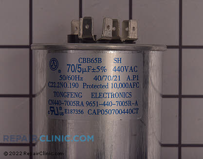 Dual Run Capacitor CAP050700440RTP | The Home Depot Repair Parts
