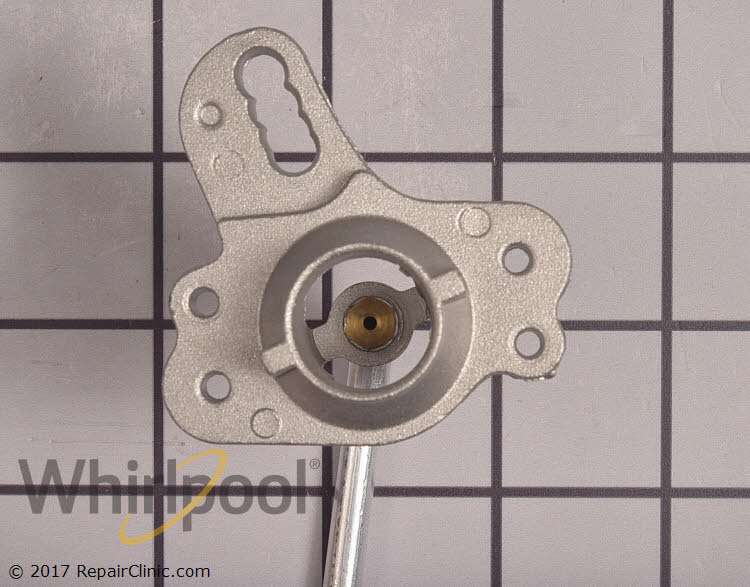 Surface Burner Orifice Holder W11661950 | Whirlpool Replacement Parts