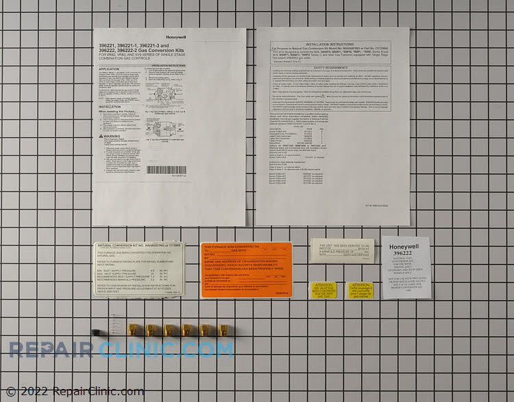 Furnace Conversion Kit - 1172960 | Fast Shipping - Repair Clinic