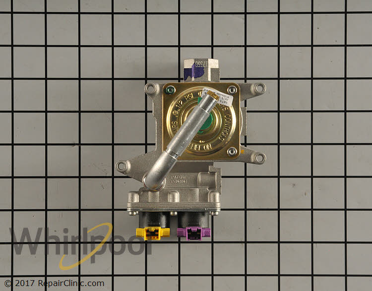 Valve and Pressure Regulator W10861656 | Whirlpool Replacement Parts