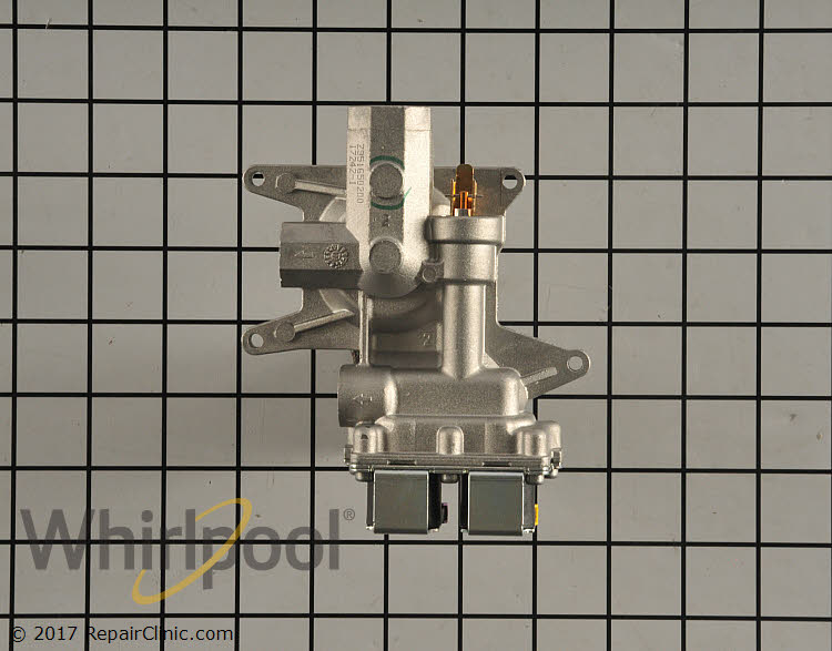 Valve and Pressure Regulator W10861656 | Whirlpool Replacement Parts