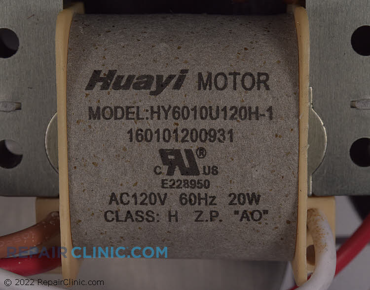 Range Vent Hood Fan Motor - W10910693 | Fast Shipping - Repair Clinic