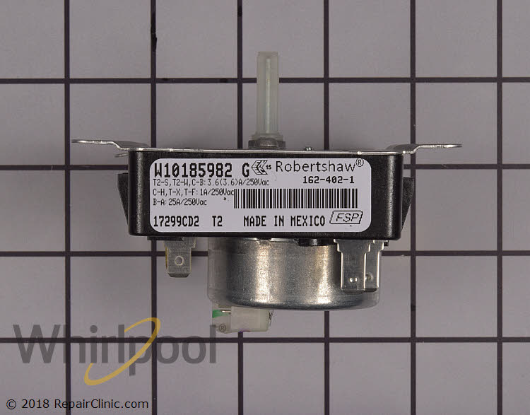 Timer WPW10185982 | Whirlpool Replacement Parts