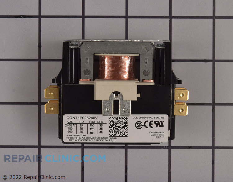 Air Conditioner Contactor CONT1P025240VS | Goodman Contactor - Repair ...