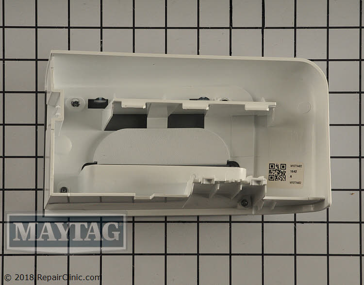 Dispenser Drawer Handle W11174397 | Maytag Replacement Parts