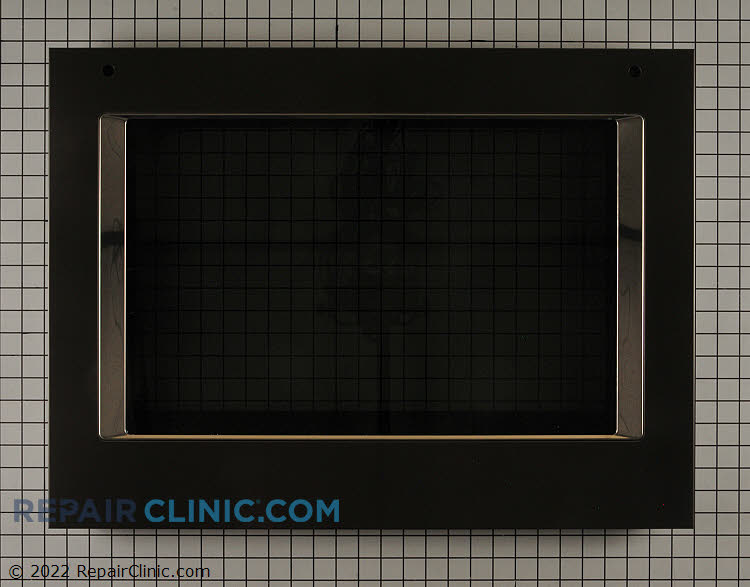 Kitchenaid Double Wall Oven Outer Door Glass Assembly (Black Stai ...