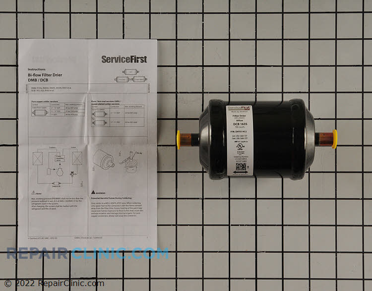 Filter Drier - DHY01452 | Fast Shipping - Repair Clinic