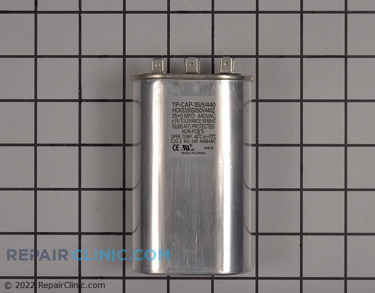 Dual Run Capacitor - TP-CAP-35/5/440 | Fast Shipping - Repair Clinic