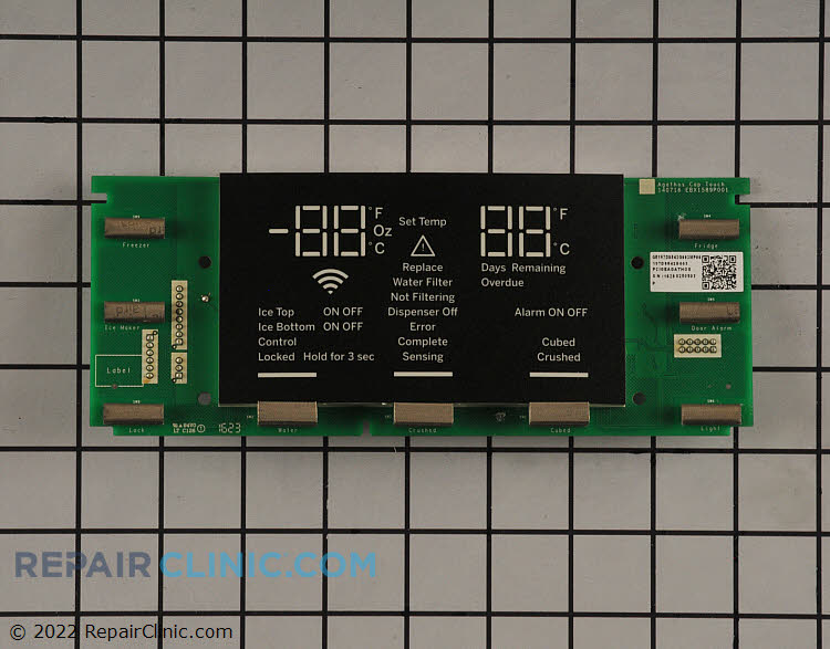 GE Refrigerator Dispenser Control Board WR55X45225 Part | WR55X45225 ...