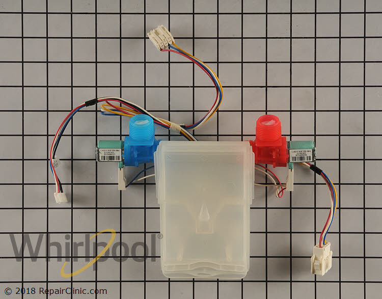 Water Inlet Valve W11205048 | Whirlpool Replacement Parts
