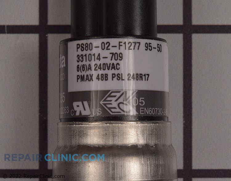 Pressure Switch - 331014-709 | Fast Shipping - Repair Clinic