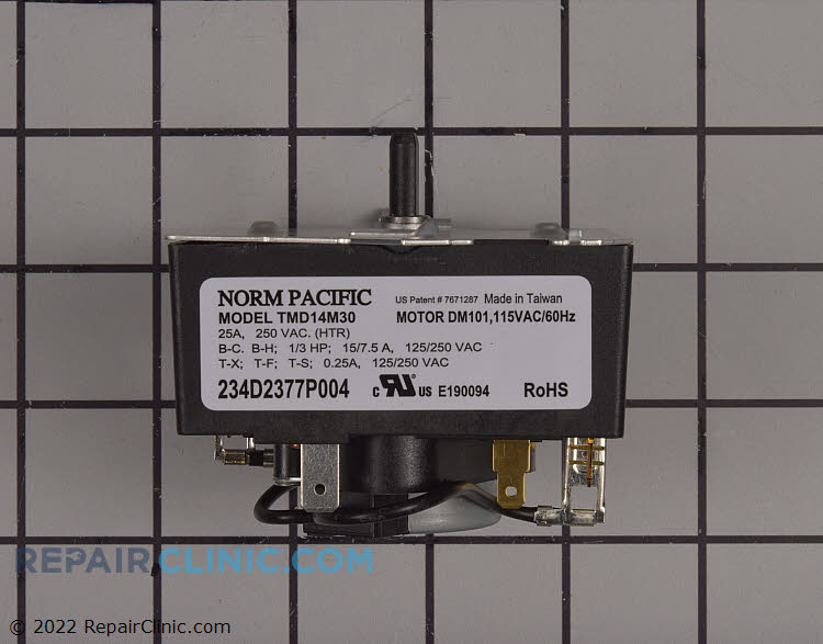 Dryer Timer WE04X24550 | GE Timer - Repair Clinic