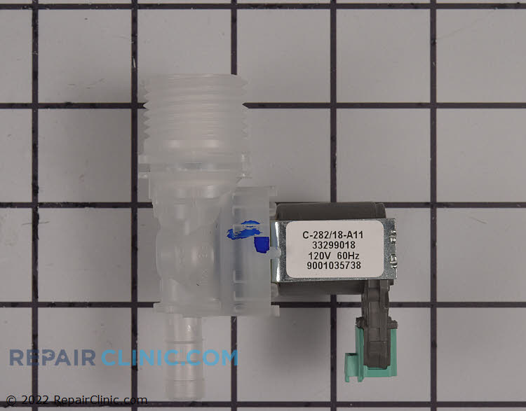 Dishwasher Water Inlet Valve - 10023853 | Fast Shipping - Repair Clinic