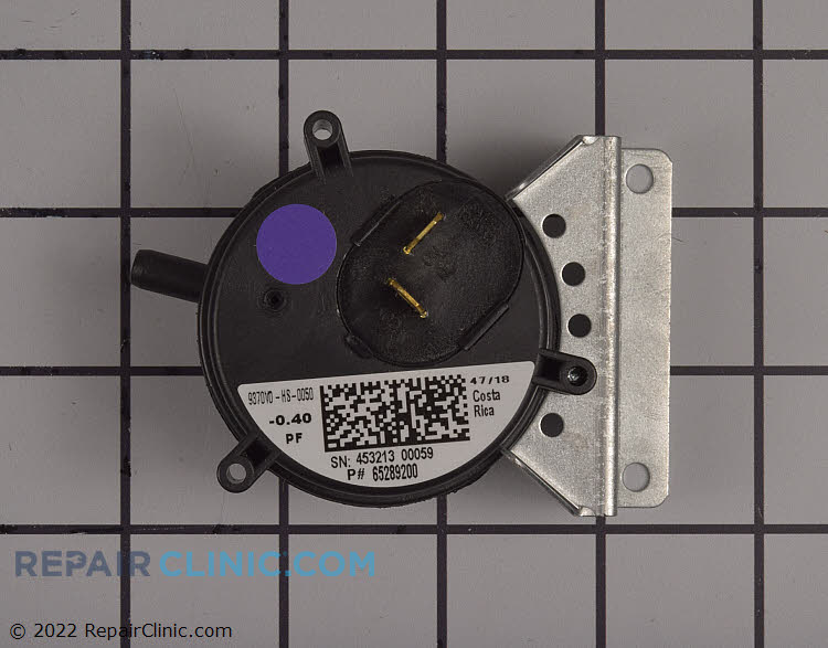 Unit Heater Pressure Switch - 26W76 | Fast Shipping - RepairClinic.com