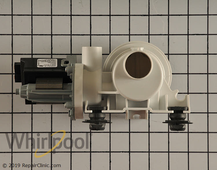 Drain Pump WPW10515401 | Whirlpool Replacement Parts