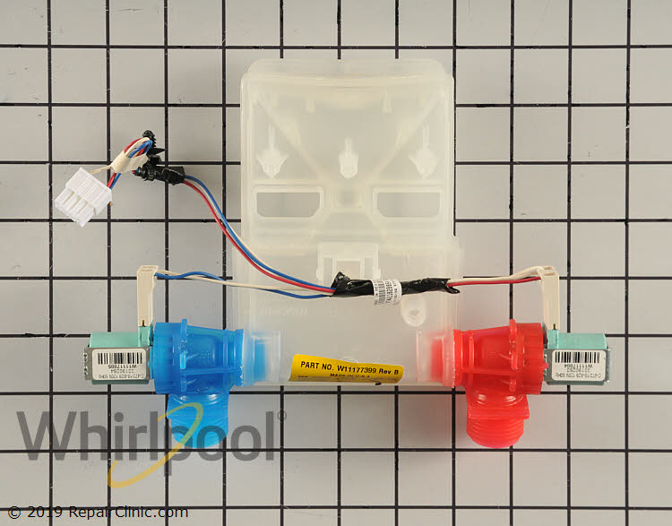 Water Inlet Valve W11222849 | Whirlpool Replacement Parts