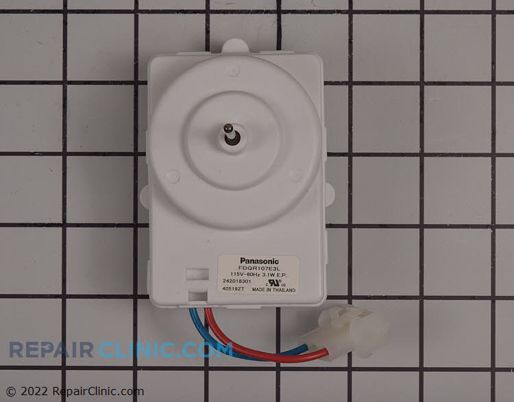 Condenser Fan Motor (part 242018304) - Frigidaire Refrigerator Re ...