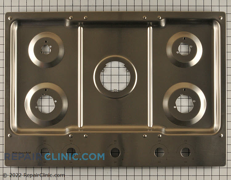 Range/Stove/Oven Cooktop Frame - W10722084 | Fast Shipping - Repair Clinic