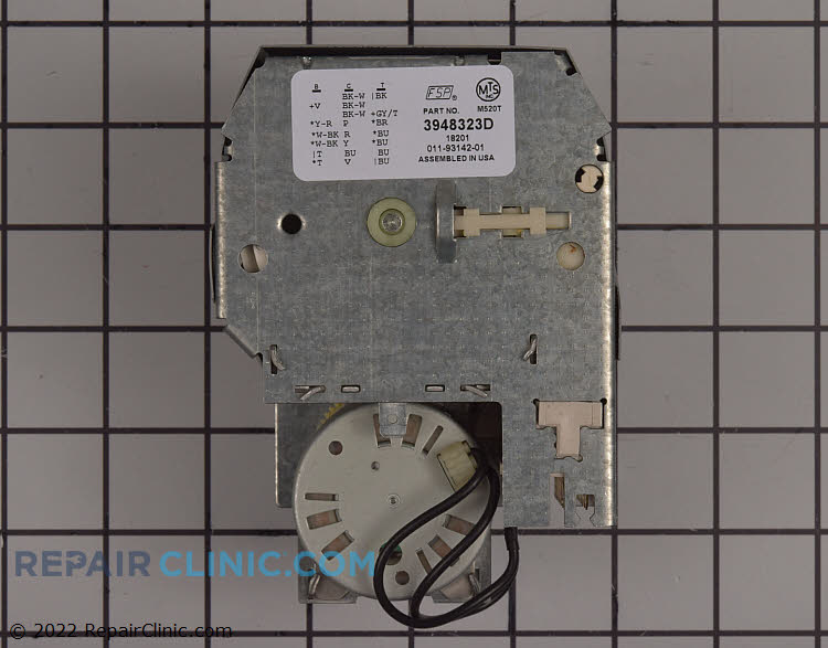 Washing Machine Timer WP3948323 | Whirlpool Timer - Repair Clinic