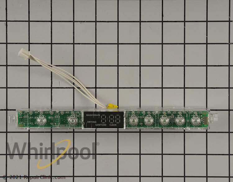 User Control and Display Board W11368911 | Whirlpool Replacement Parts