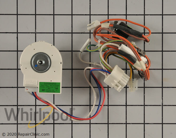 Evaporator Fan Motor W11224591 | Whirlpool Replacement Parts