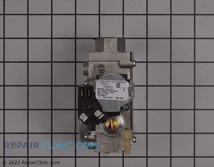 Furnace Gas Valve Assembly - VAL09028 | Fast Shipping - Repair Clinic