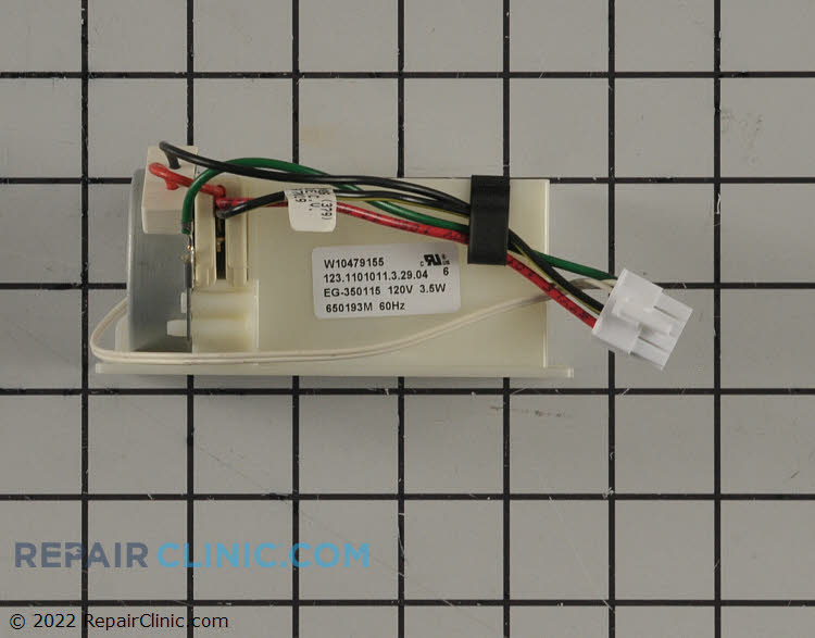 Refrigerator Damper Control Assembly Wpw10479155 Whirlpool Damper