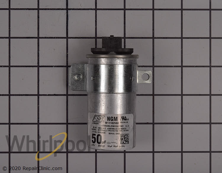 Capacitor W11395618 | Whirlpool Replacement Parts