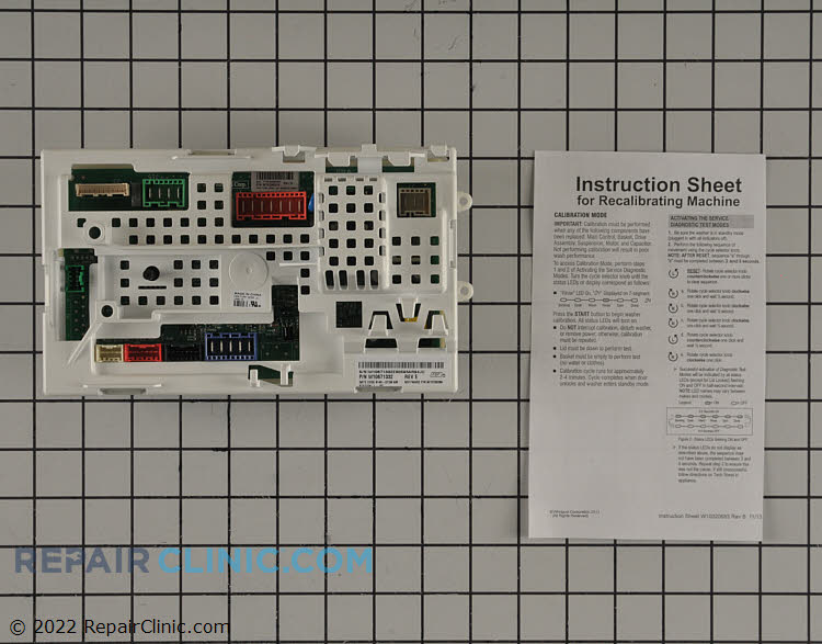 Washing Machine Control Board - W10671332 | Fast Shipping - Repair Clinic