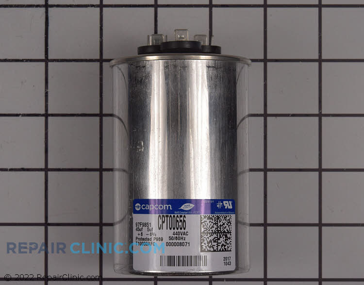 Trane Packaged Unit/RTU Dual Run Capacitor SFCAP45D5440R Part ...
