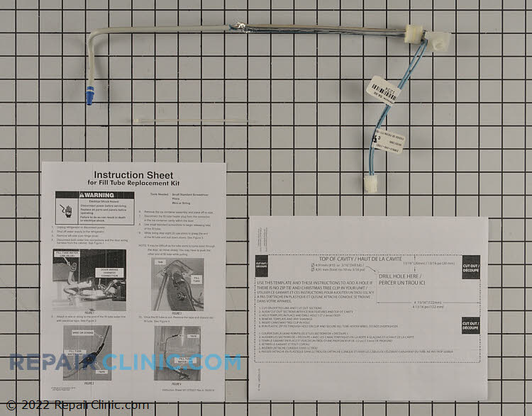 Refrigerator Tube - W11366500 | Fast Shipping - Repair Clinic