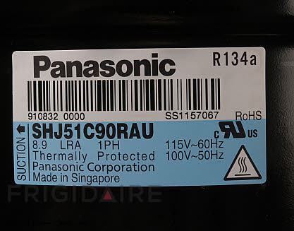Compressor 5304507765 | Frigidaire Appliance Parts