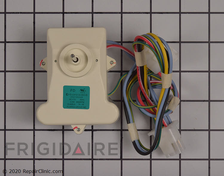 Evaporator Fan Motor 242219204 | Frigidaire Appliance Parts