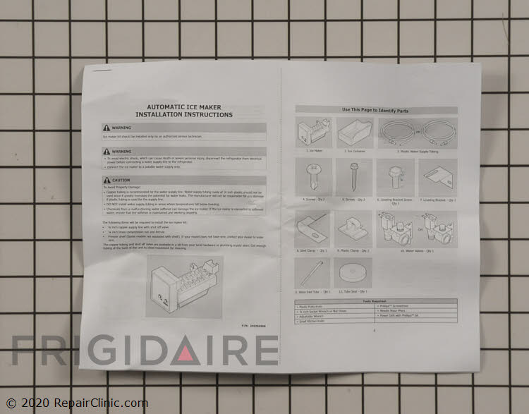 Ice Maker Assembly IM116000 | Frigidaire Appliance Parts