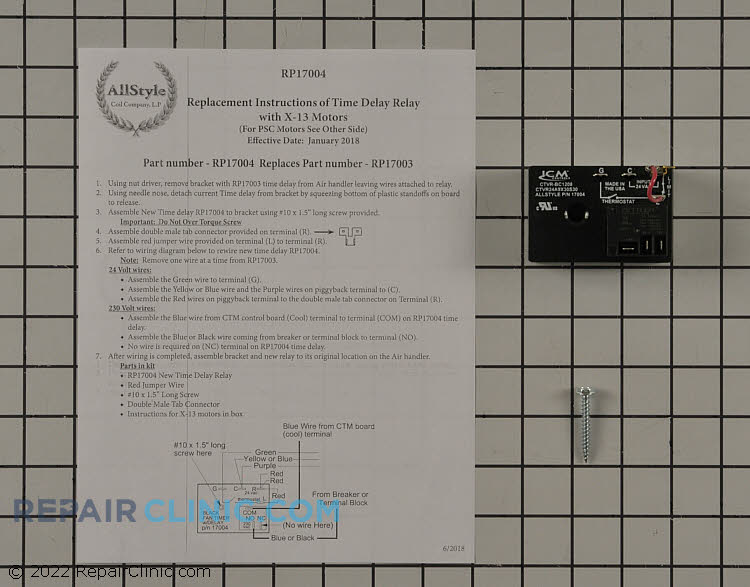 Packaged Unit/RTU Control Board CNT06696 | Trane Control Board - Repair ...