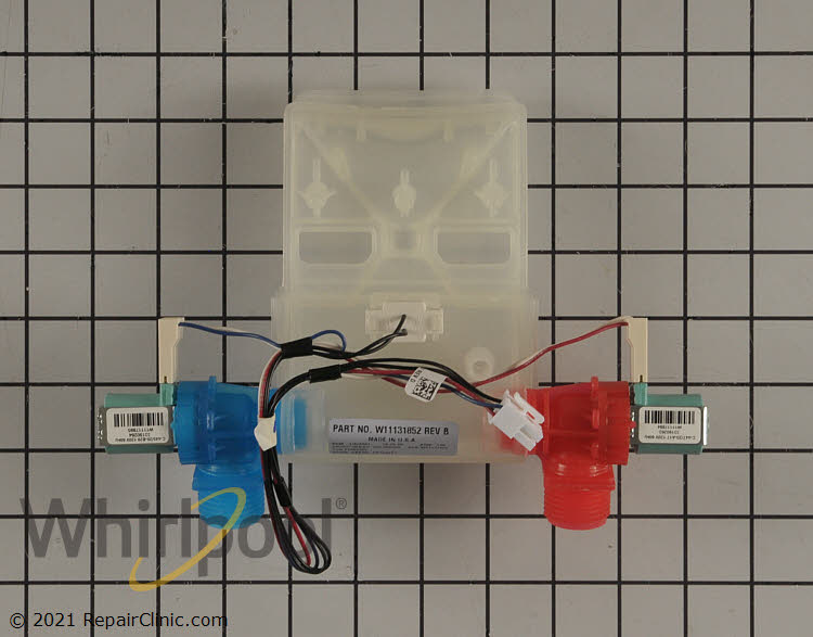 Water Inlet Valve W11210461 | Whirlpool Replacement Parts