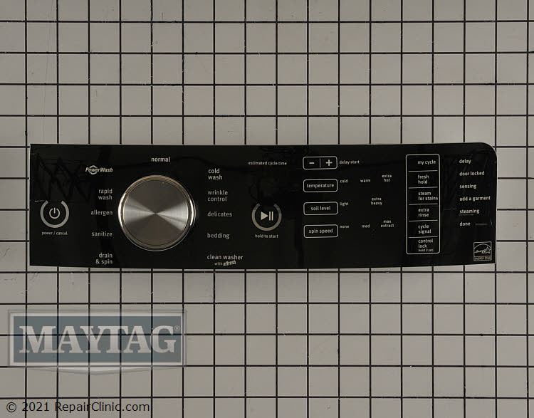 Control Panel W10911042 | Maytag Replacement Parts
