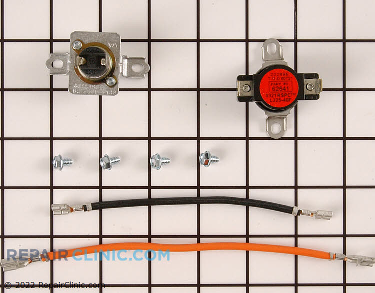 Dryer High Limit Thermostat - 490P3 | Fast Shipping - Repair Clinic
