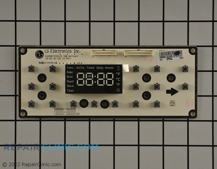 Range/Stove/Oven Oven Control Board EBR89296402 | LG Oven Control Board ...