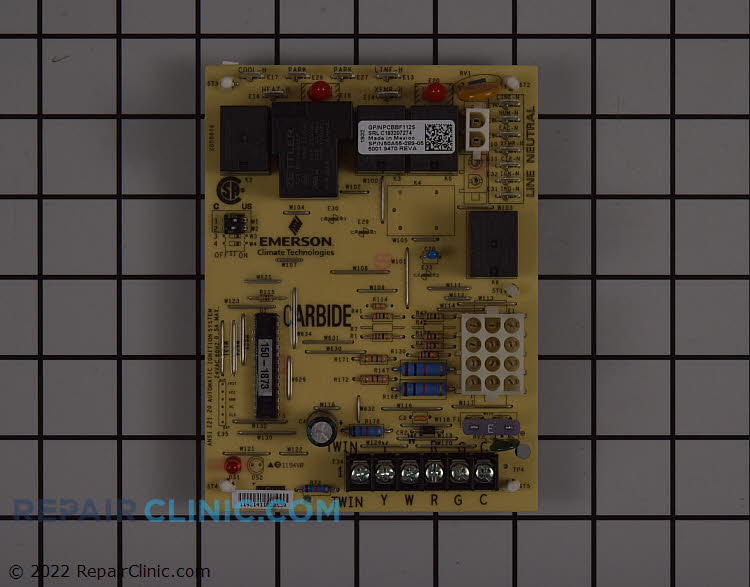 Furnace Control Board - PCBBF112S | Fast Shipping - Repair Clinic