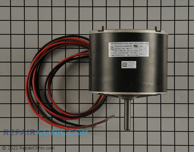 York Central Air Conditioner Condenser Fan Motor Does Not Run ...