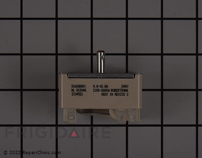 Surface Element Switch 316436001 | Frigidaire Appliance Parts