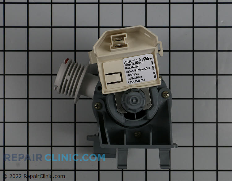 Electrolux Front-Load Washer Drain Pump Assembly Replacement (par ...