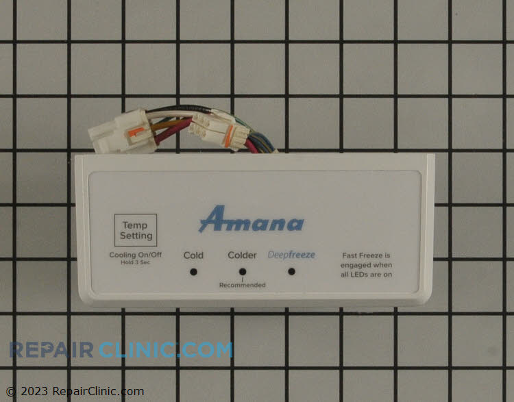 Freezer User Control and Display Board W11382527 | Whirlpool User ...