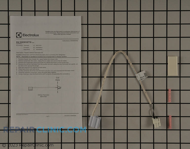 Refrigerator Thermistor 5303918776 | Frigidaire Thermistor - Repair Clinic
