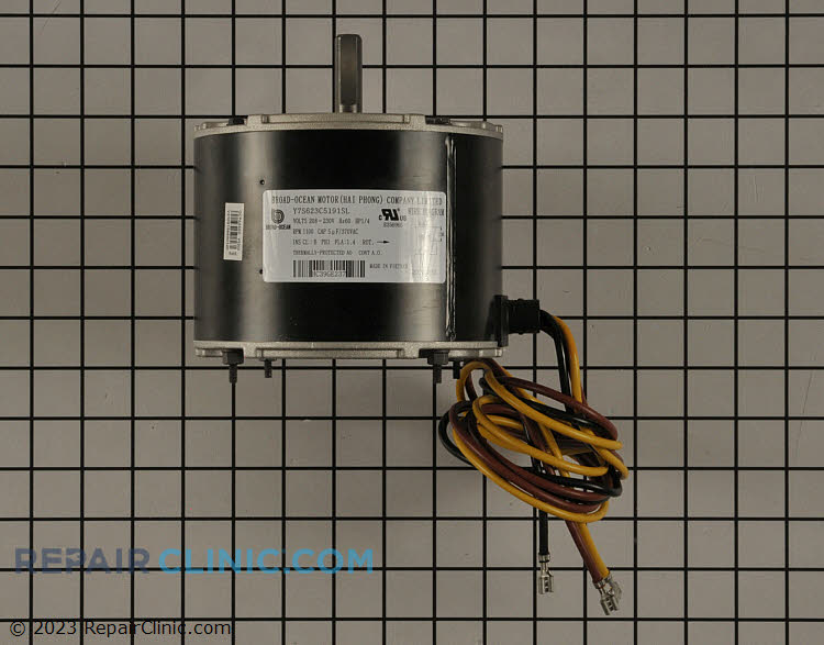 Carrier Central Air Conditioner Condenser Fan Motor Does Not Run ...